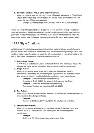 In-text citaions.docx English language course | PDF