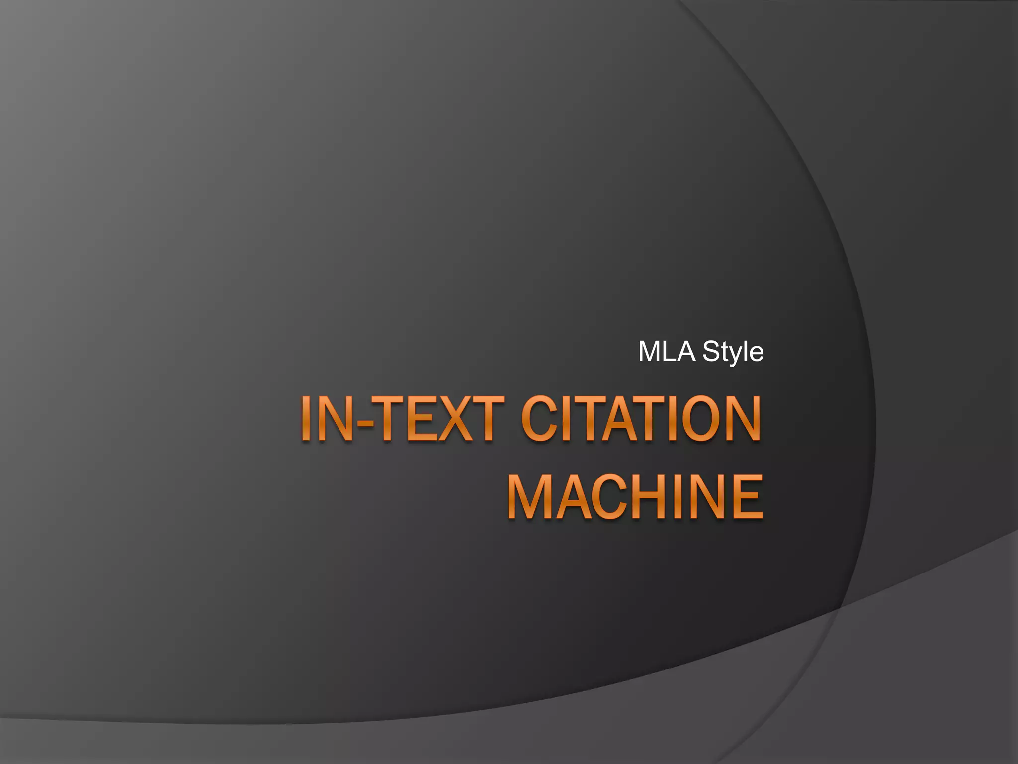 In text citation flow chart | PDF