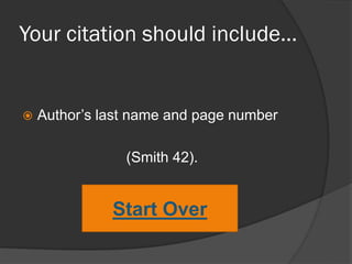 In text citation flow chart | PDF