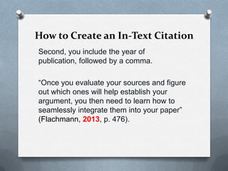 In text citations | PPTX