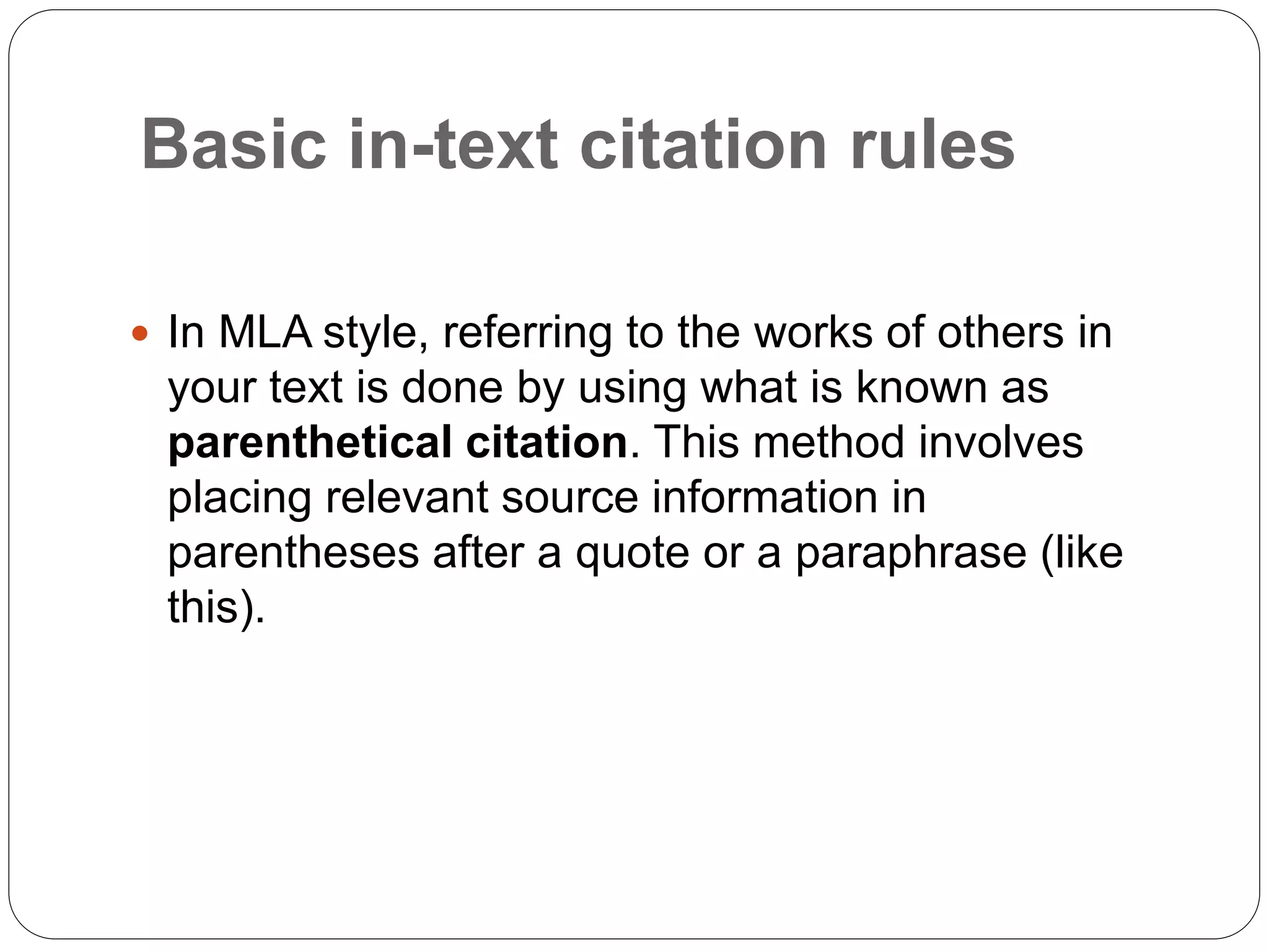 In-text citations | PPT