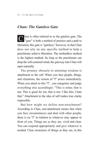 In the-spirit-of-chan | PDF | Buddhism | Religion & Spirituality