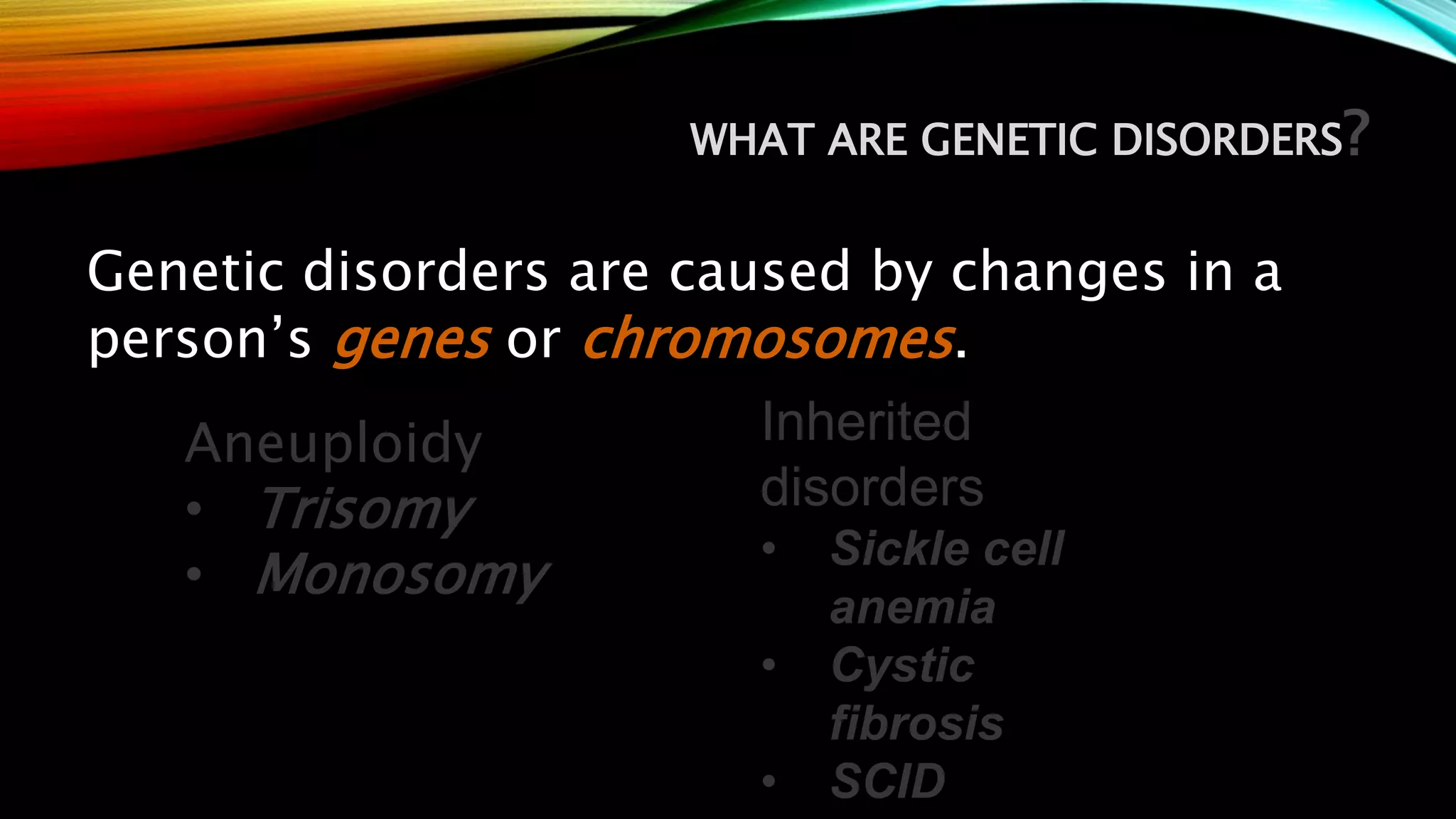 In utero testing of foetus for genetic defects | PPTX