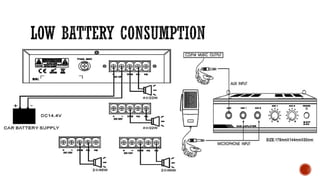 Integrated with In vehicle infotainment - Public Address System | PDF