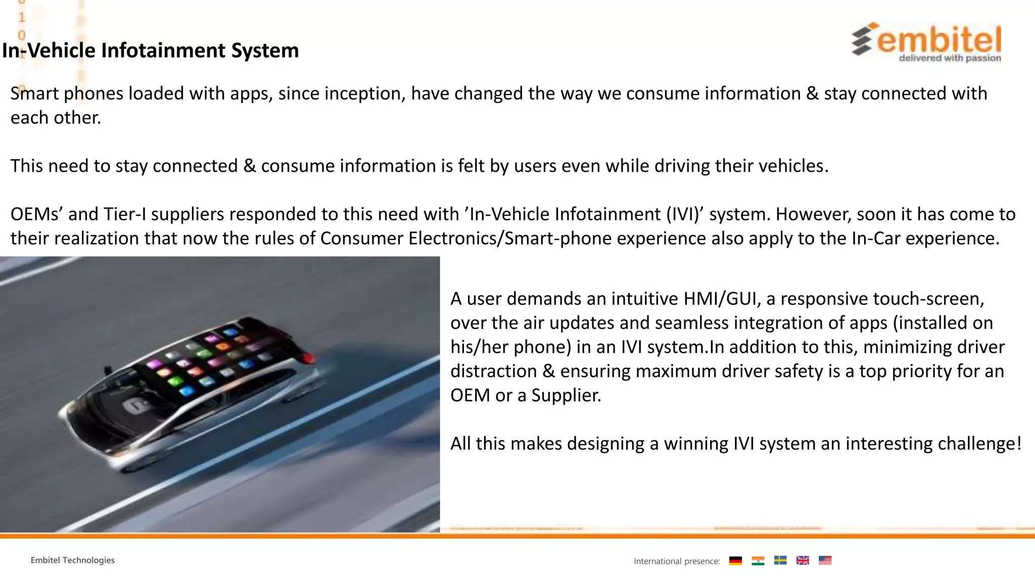 Strategies to Develop In-Vehicle Infotainment System | PPT