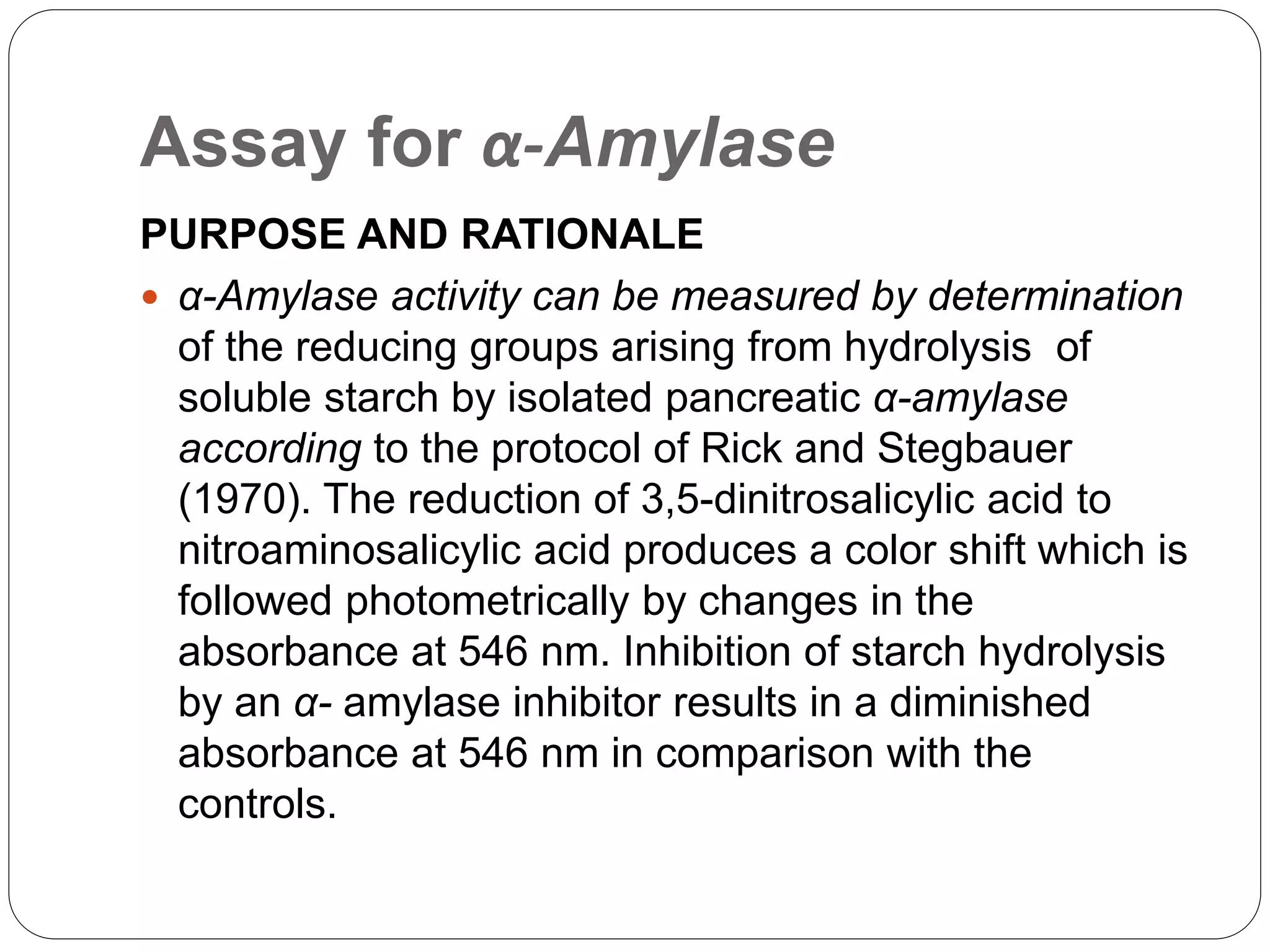 In vitro antidiabetic activity | PPTX