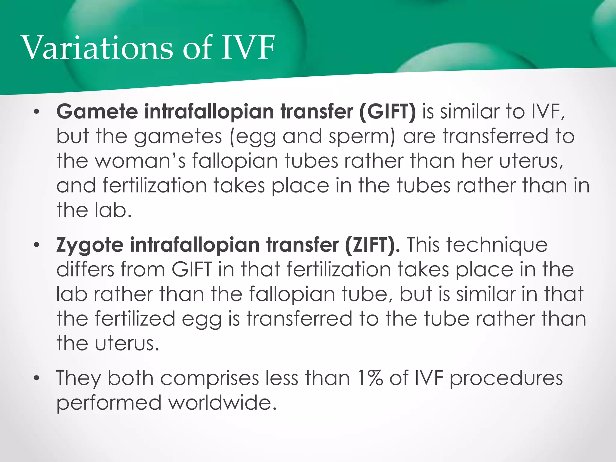 In vitro fertilization | PPTX