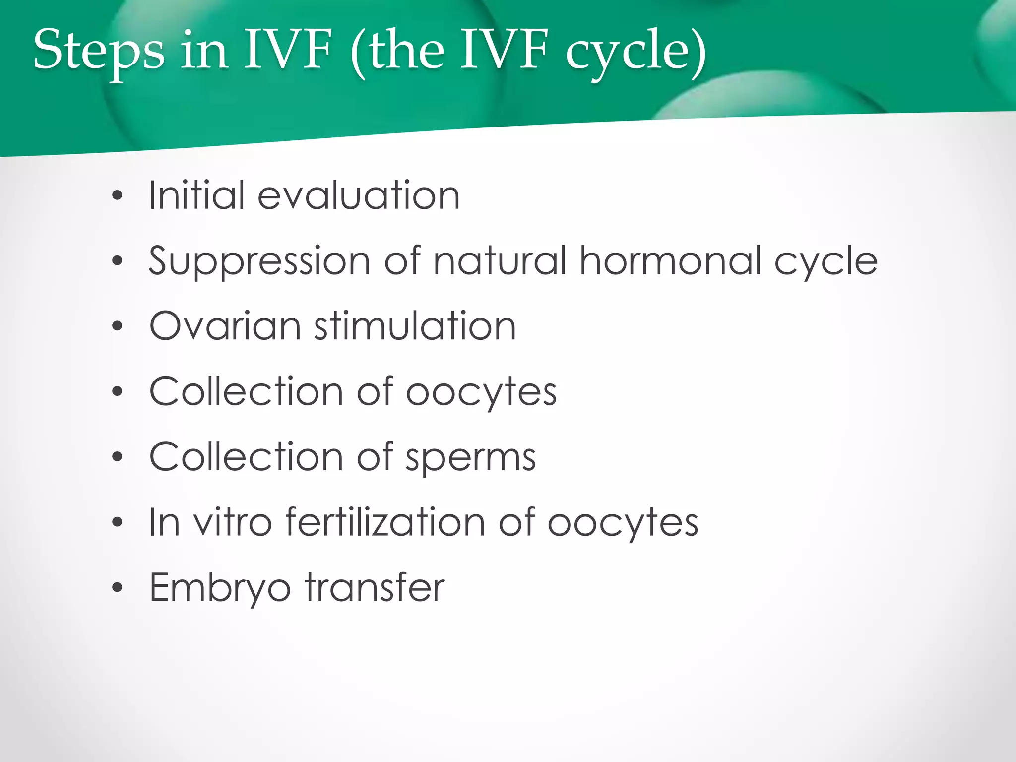 In vitro fertilization | PPTX