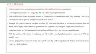 IN-VITRO GERMPLASM CONSERVATION [Autosaved].pptx