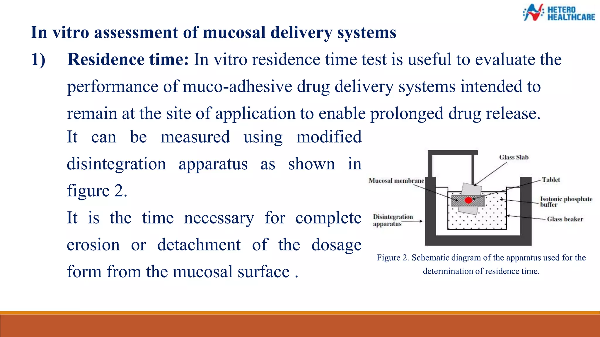 In vitro in- vivo studies oral mucosal drug delivery systems | PDF ...