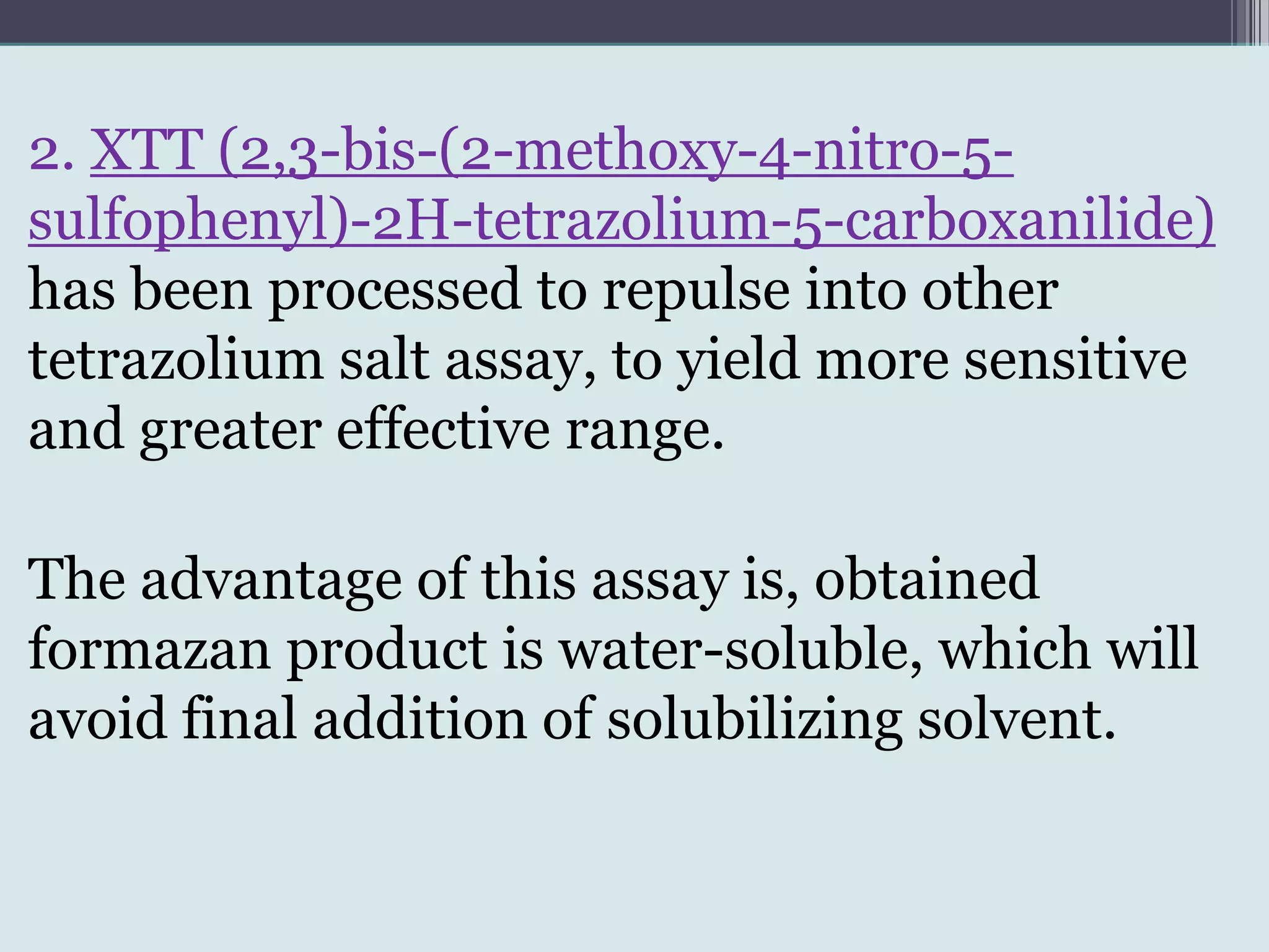 In vitro methods of screening of anticancer agents | PPTX
