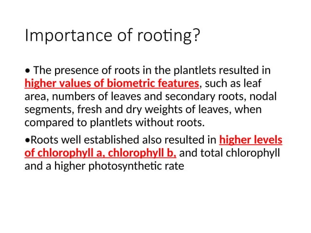 Plant tissue culture- In-vitro Rooting.ppt