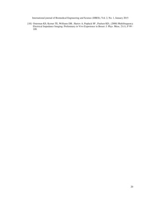 In vivo characterization of breast tissue by non-invasive bio-impedance ...