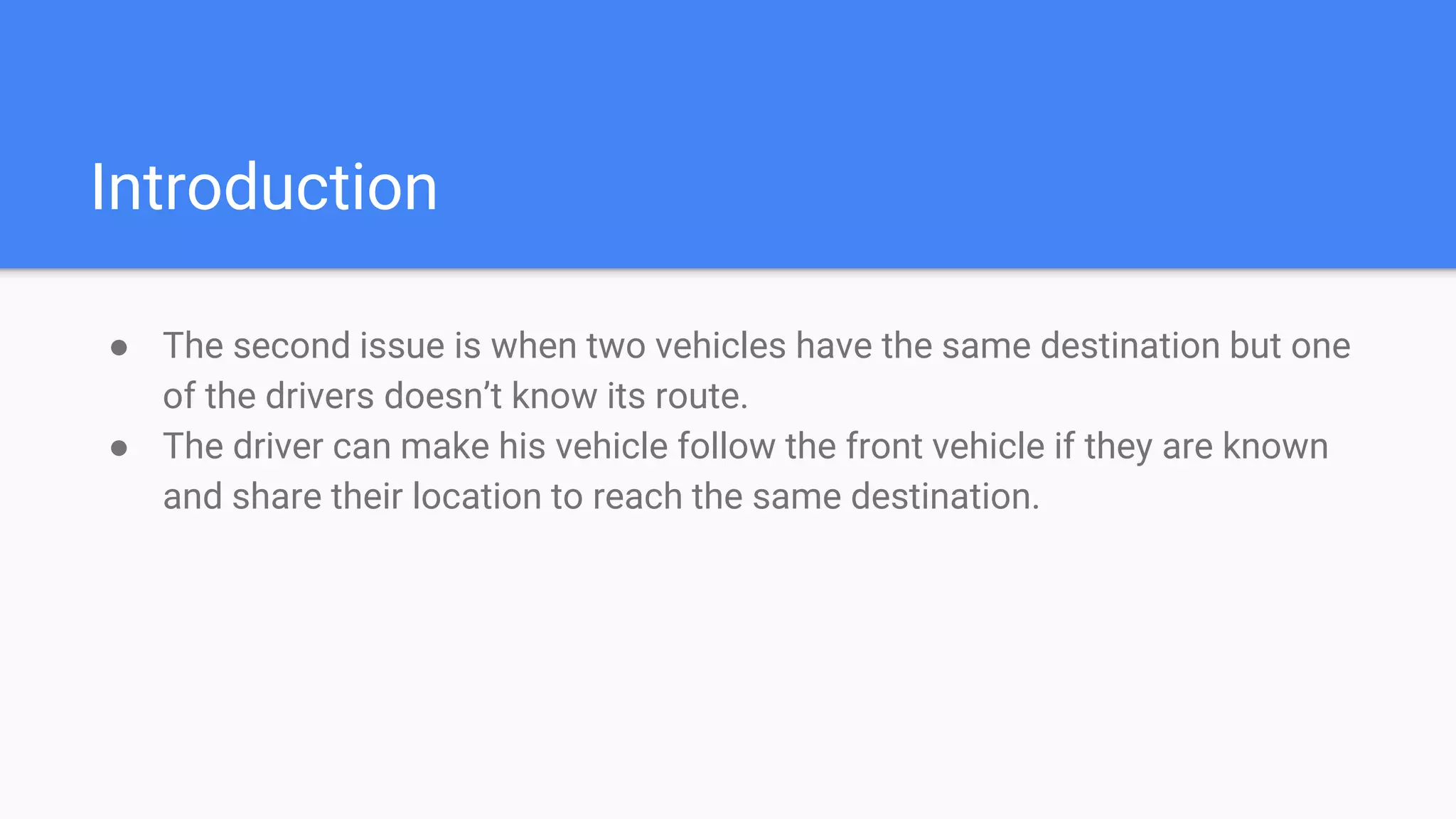 Self driving and driver relaxing vehicle | PPT