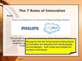 In 04 the 7 rules of innovation | PPT