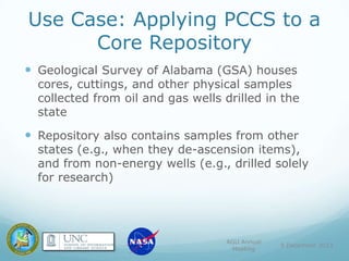 Provenance Context Content Standard Use Case with Physical Objects | PPTX