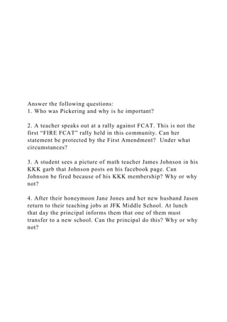 In 2011, John Jones, a middle school social science teacher began .docx