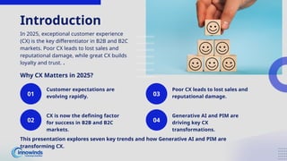 Customer Experience Trends 2025: Shaping the Future | PPTX