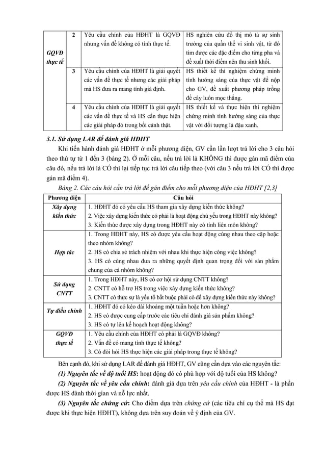 In 4 cong cu danh gia hdht | PDF