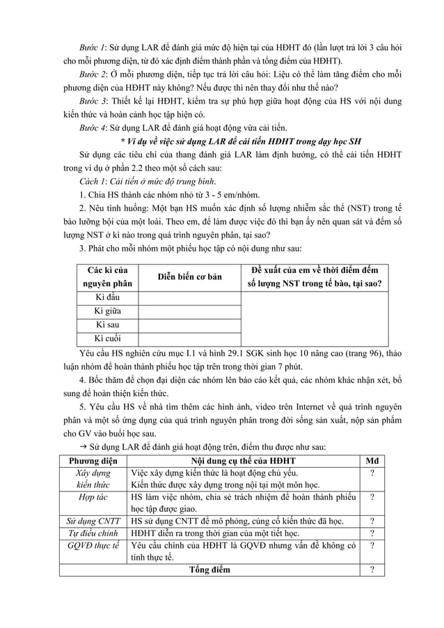 In 4 cong cu danh gia hdht | PDF