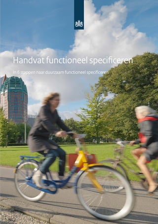 In 6 stappen naar duurzaam functioneel specificeren | PDF