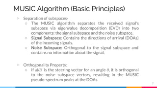 Hardware Architecture for Direction-of-Arrival (DOA) Estimation Algorithms | PDF