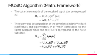 Hardware Architecture for Direction-of-Arrival (DOA) Estimation Algorithms | PDF