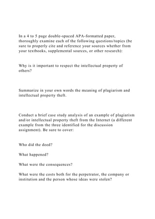 In a 4 to 5 page double-spaced APA-formatted paper, thoroughly e.docx