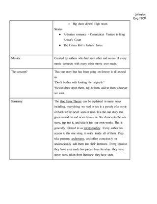 Cornell Notes | DOCX