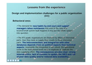 Inac 2009 Sigepi Development Case | PPT