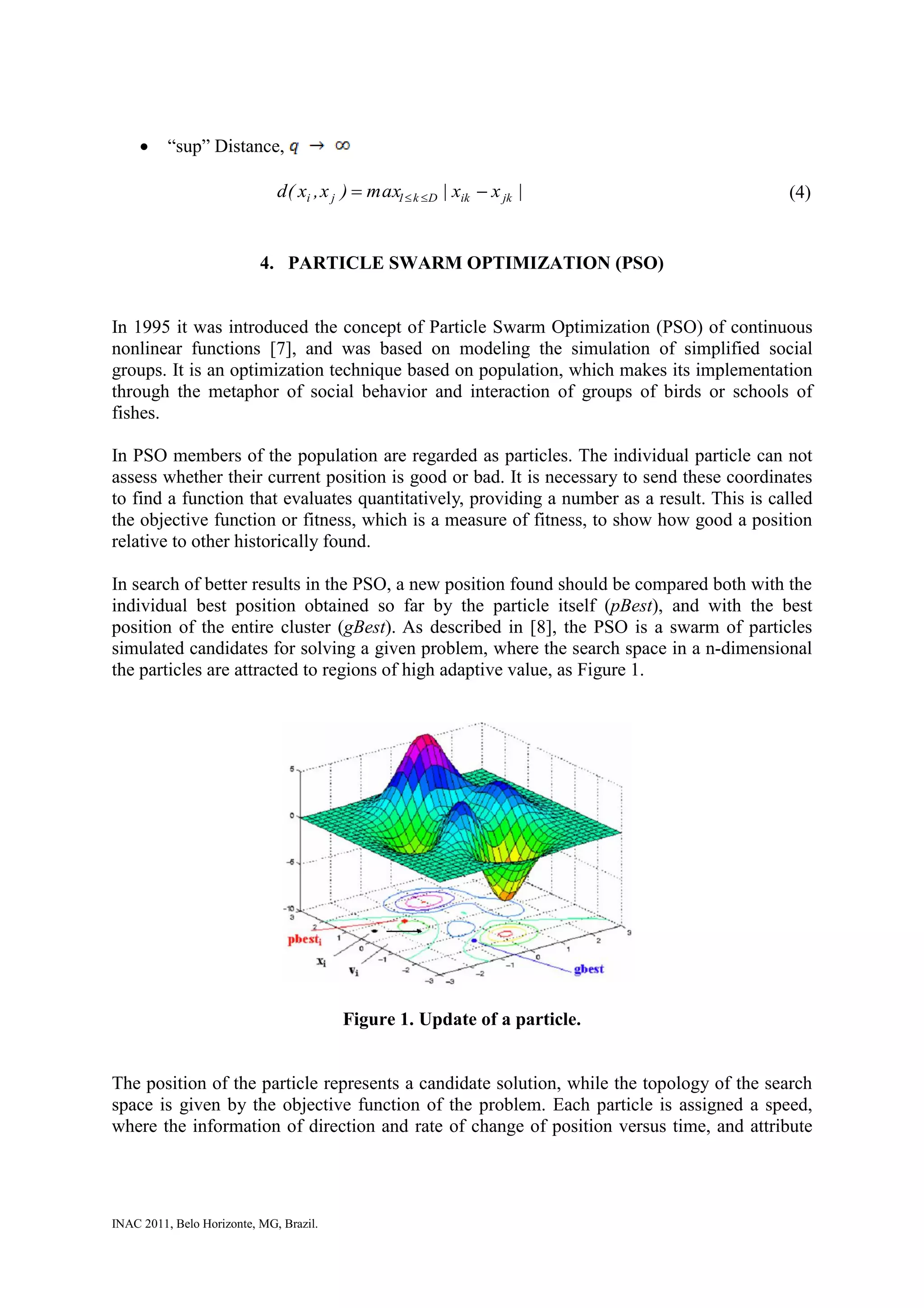 Diagnosis Of Class Using Swarm Intelligence Applied To Problem Of
