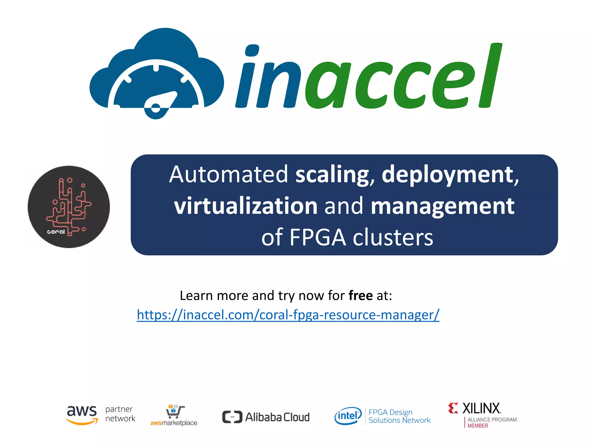 Inaccel Fpga Resource Manager And Orchestrator Ppt Free Download