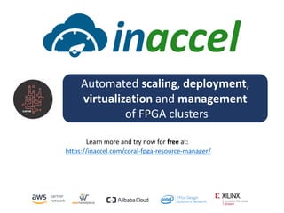 InAccel FPGA resource manager and orchestrator | PDF