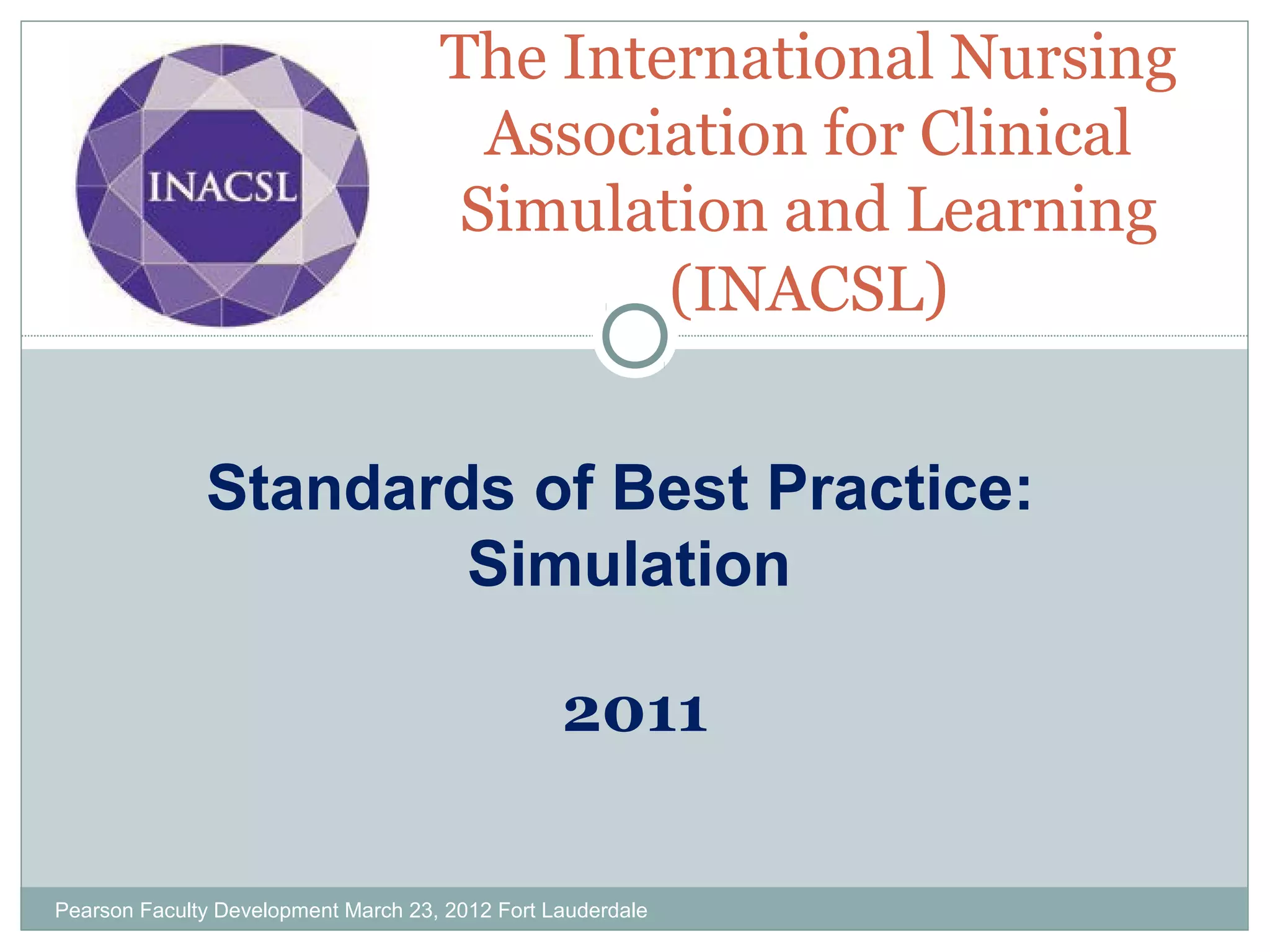 Inacsl standards presentation | PPT