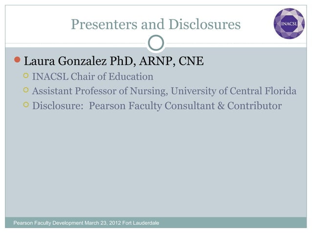 Inacsl standards presentation | PPT | Education