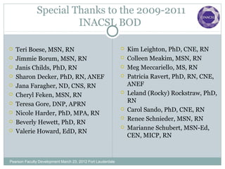 Inacsl standards presentation | PPT