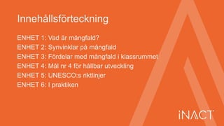 INACT IO1 Module 4 FINAL - svenska.pptx | Education