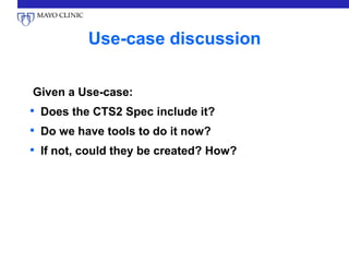 CTS2 Development Framework In Action | PPT