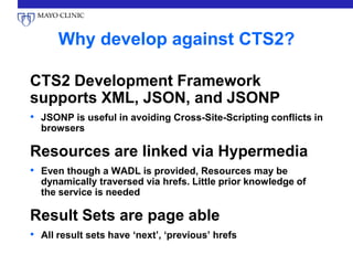 CTS2 Development Framework In Action | PPT