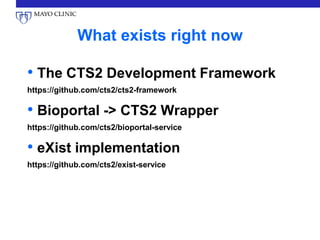 CTS2 Development Framework In Action | PPT