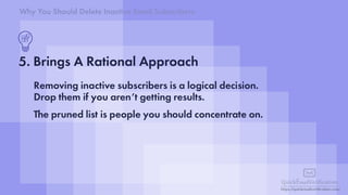 Inactive email subscribers | PDF