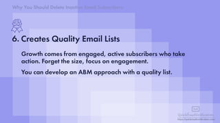 Inactive email subscribers | PDF