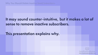 Inactive email subscribers | PDF