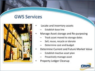 Inactive Asset Presentation | PPTX | Financial Planning | Personal Finance