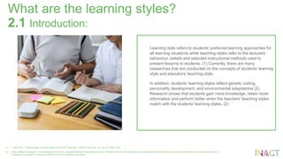 What are the learning styles in differentiated instruction?.PPT
