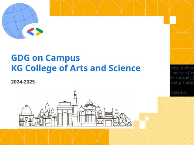 GDG On campus - KGCAS Inauguration pptx | PPTX | Technology & Computing