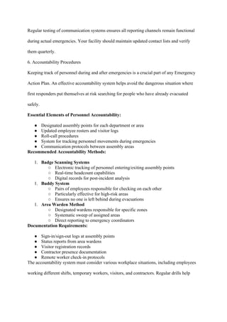 "When Every Second Counts: The Life-Saving Emergency Action Plans You ...