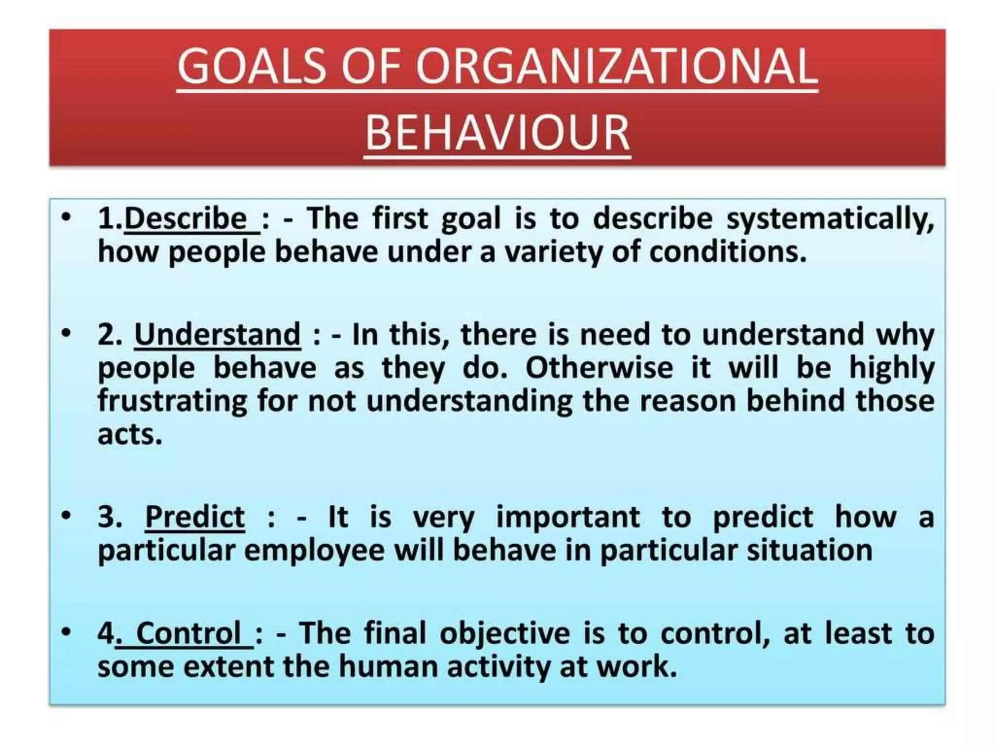 ORGANIZATIONAL BEHAVIOR MANAGEMENT-8615 | PPT