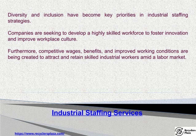 In America, industrial staffing trends.pptx