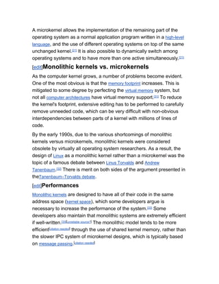 In a monolithic kerne1 | PDF